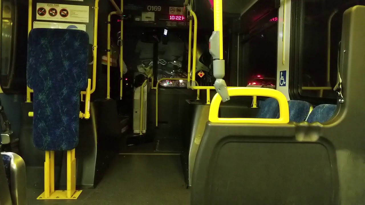 Omnitrans 2003 C40LF 0169 on Route 61 - YouTube