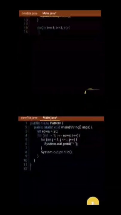 Star Pattern In Java Java Javaprogramming Javatutorial Javaforbeginners Youtube 