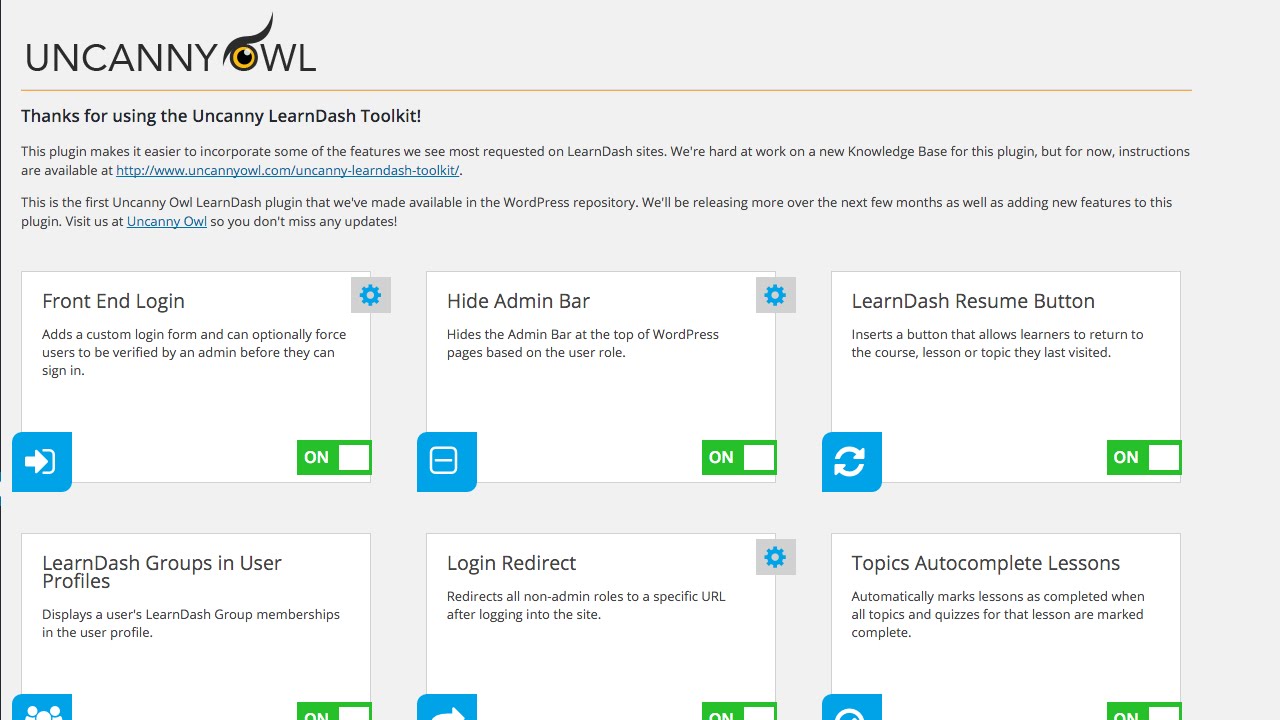 Uncanny LearnDash Toolkit - YouTube