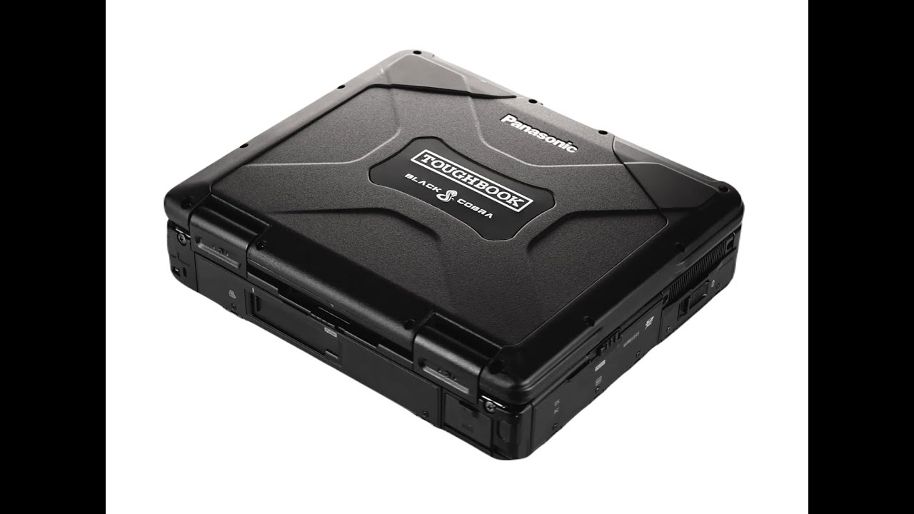 Panasonic Toughbook CF 31 Black Cobra - 360 degree view - YouTube