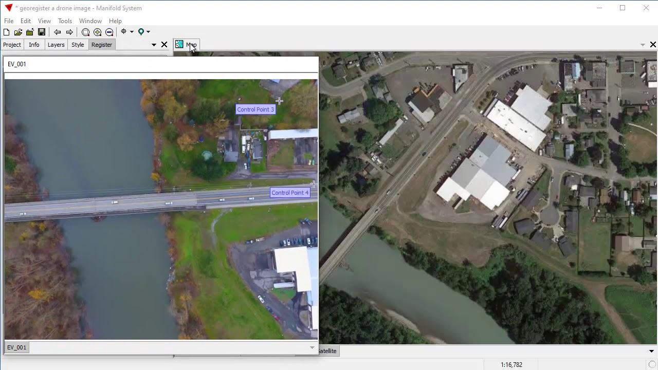 5 Minute Tutorial - Georegister a Drone Photo - YouTube
