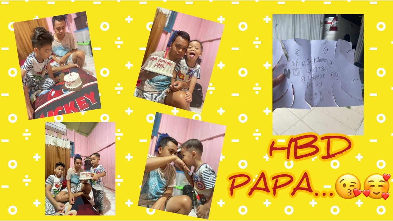 Happy Birthday Papa Azka & Akhtar - YouTube