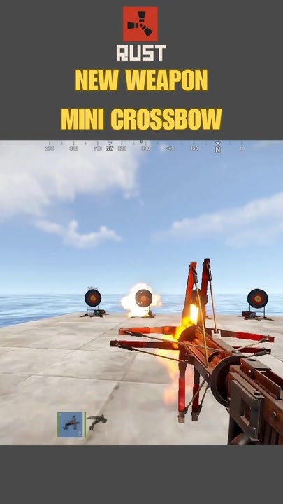 Mini Crossbow - Rust New Weapon 🔥 - YouTube