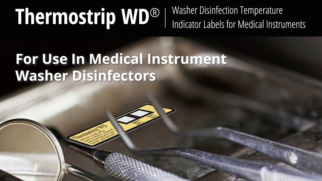 Washer Disinfection Temperature Indicator Labels for Medical ...