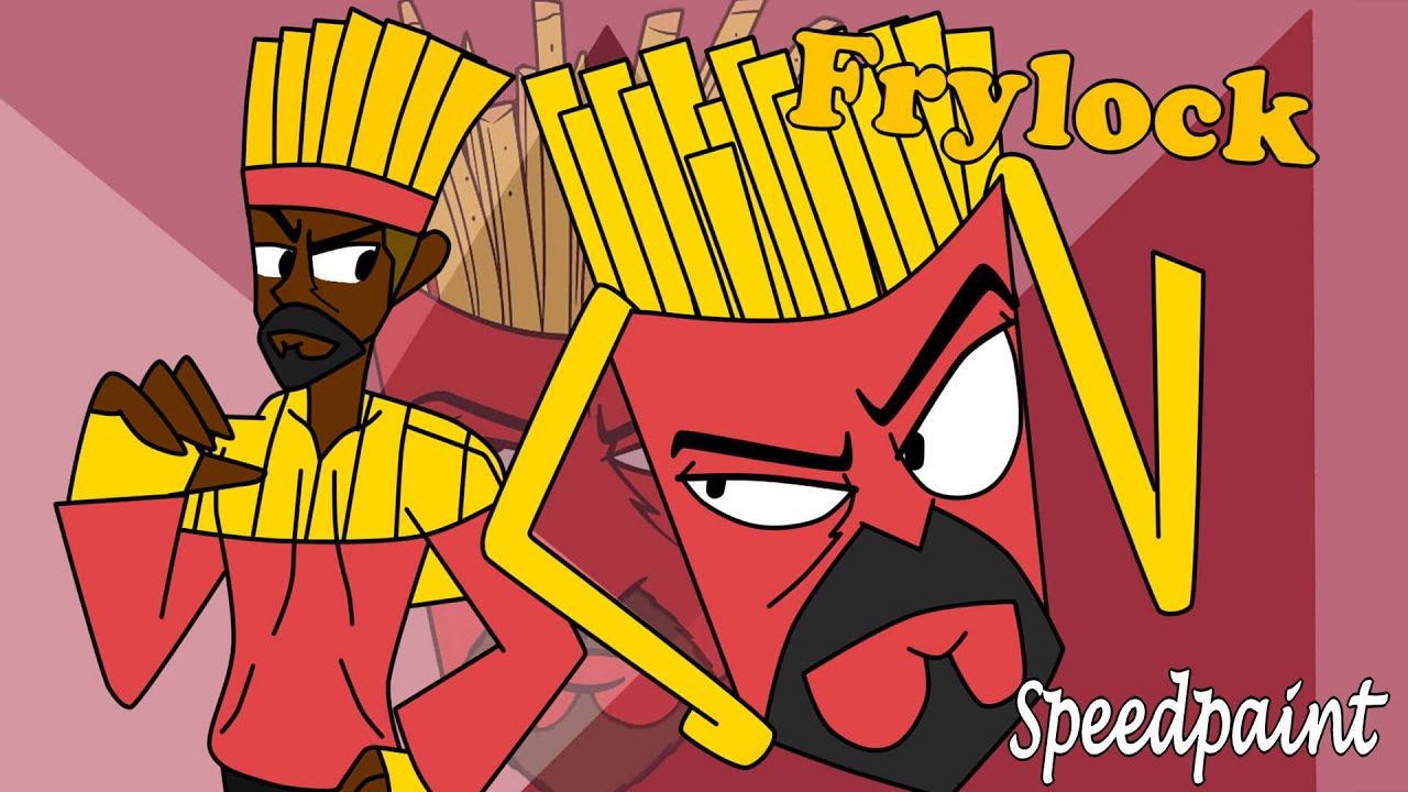Human Frylock and Frylock speedpaint - YouTube