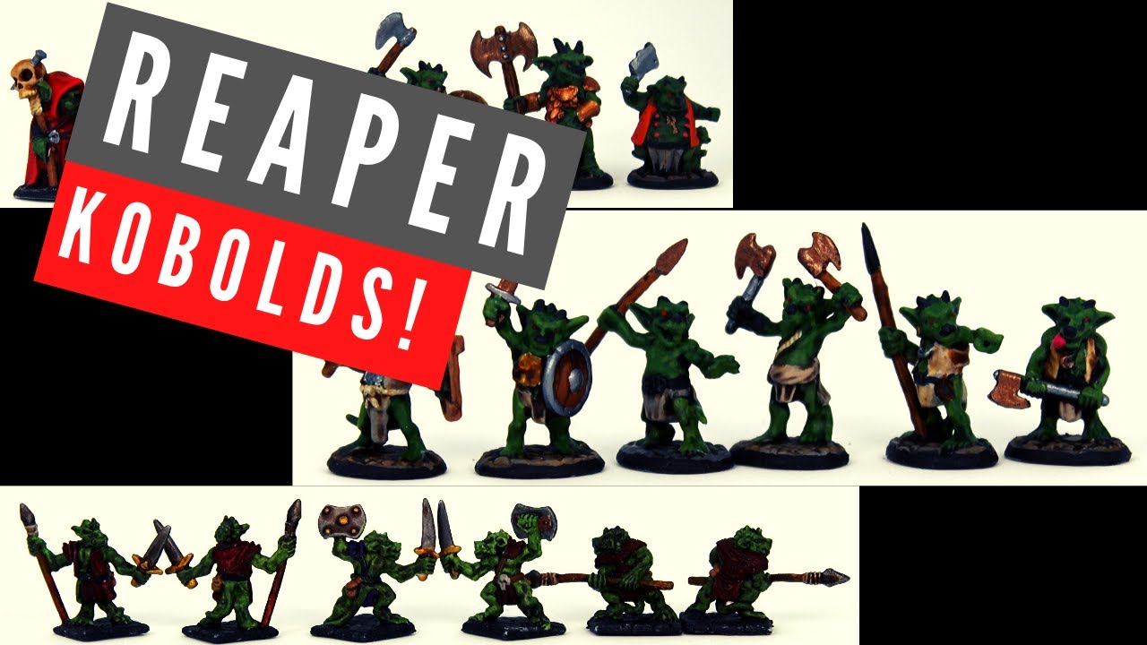 Reaper Miniatures Kobolds for your Dungeons and Dragons and Pathfinder ...