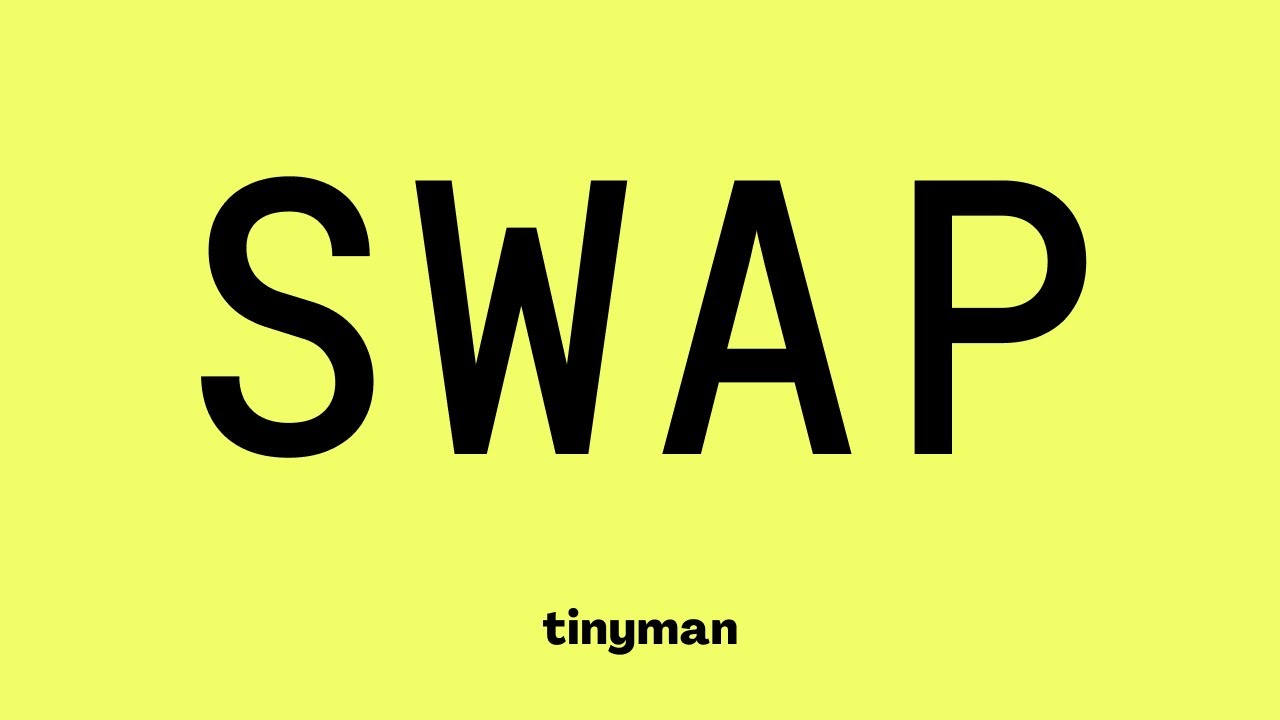 Tutorials by Tinyman #2 : Do A Swap - YouTube