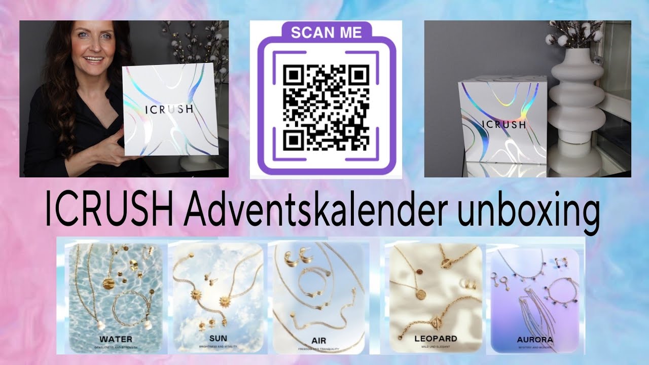 EIN TRÄUMCHEN ICRUSH 2024 Adventskalender I 25 Schmuckstücke I Inkl .10 € Rabattcode (Verlosung ...