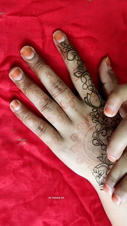 simple mehedi art ||SK Mehedi Art ||#mehedi #shorts #viral #simple - YouTube