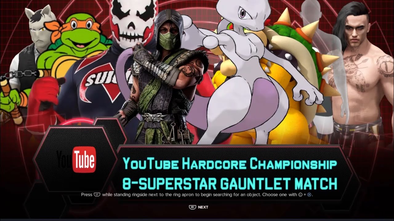 YouTube Show Falls Count Anywhere Gauntlet Match - YouTube