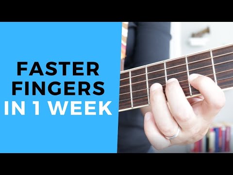 Get FASTER Fingers and FASTER Chords In 1 Week With THIS Guitar Finger Exercise