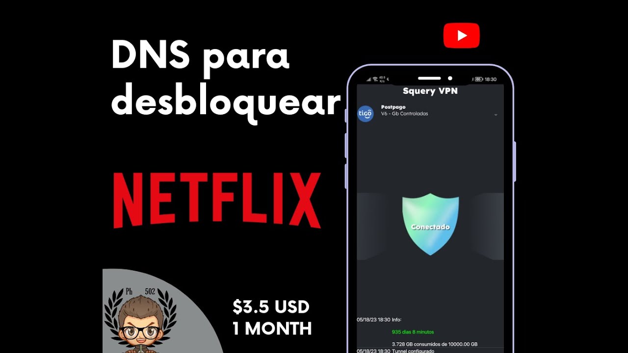 DNS PARA DESBLOQUEAR NETFLIX - YouTube