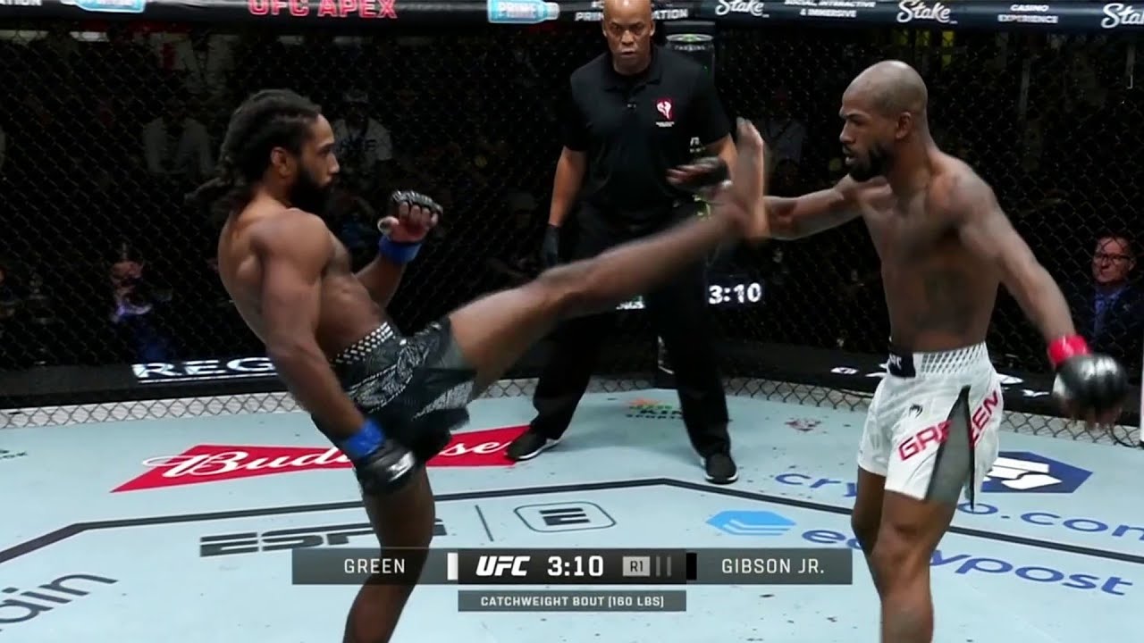King Green vs Lance Gibson Jr. UFC Vegas 112 Full Fight Recap - YouTube