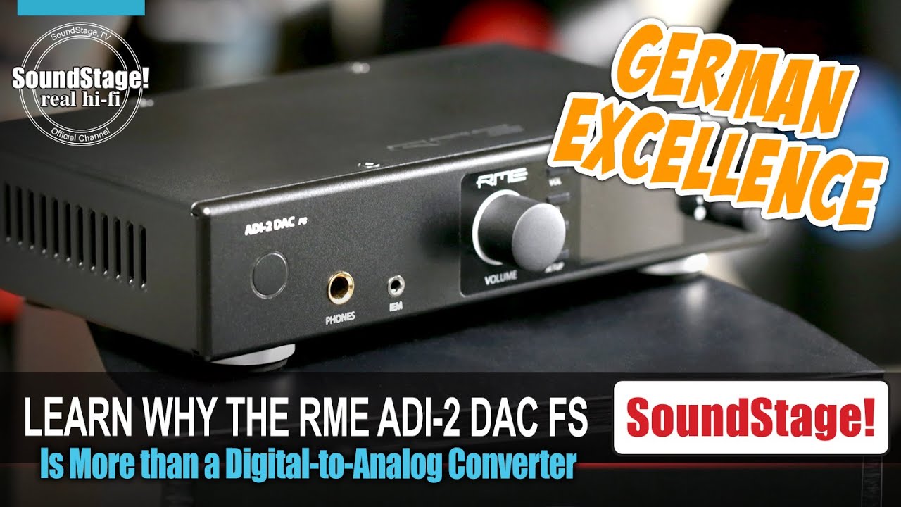 The RME ADI-2 DAC FS is a High-Transparency, Versatile, Low-Priced ...