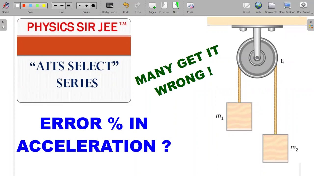 DEPENDENT ERRORS | ERROR ANALYSIS | JEE | ADVANCED SCHOOL PHYSICS ...