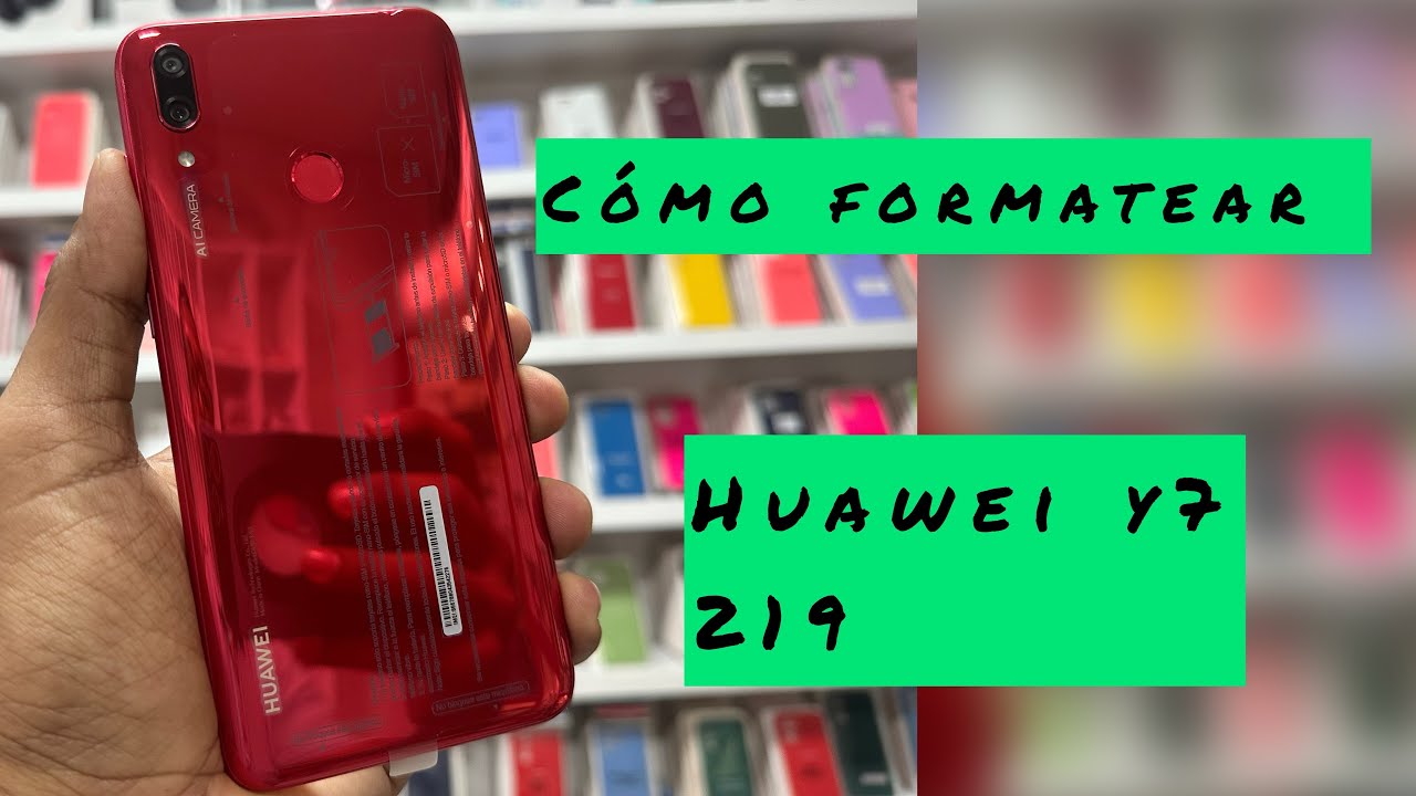 como FORMATEAR huawei y7 2019 [ modo recovery ] - YouTube