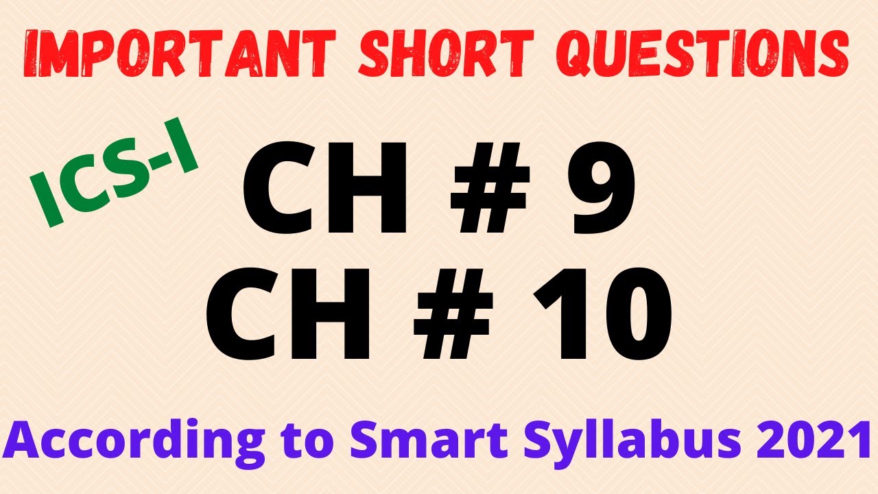 Important Question Of Computer Science Class 11 2021 Chapter 9 10 important-question-of-computer-science-class-11-2021-chapter-9-10