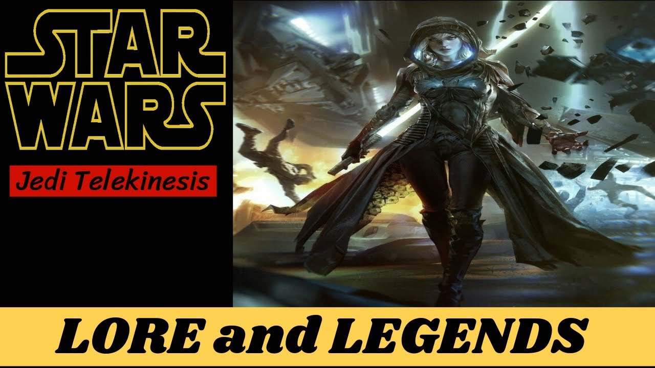 The POWER of JEDI TELEKINESIS | Force Sensitive Abilities | Star Wars Lore and legends - YouTube
