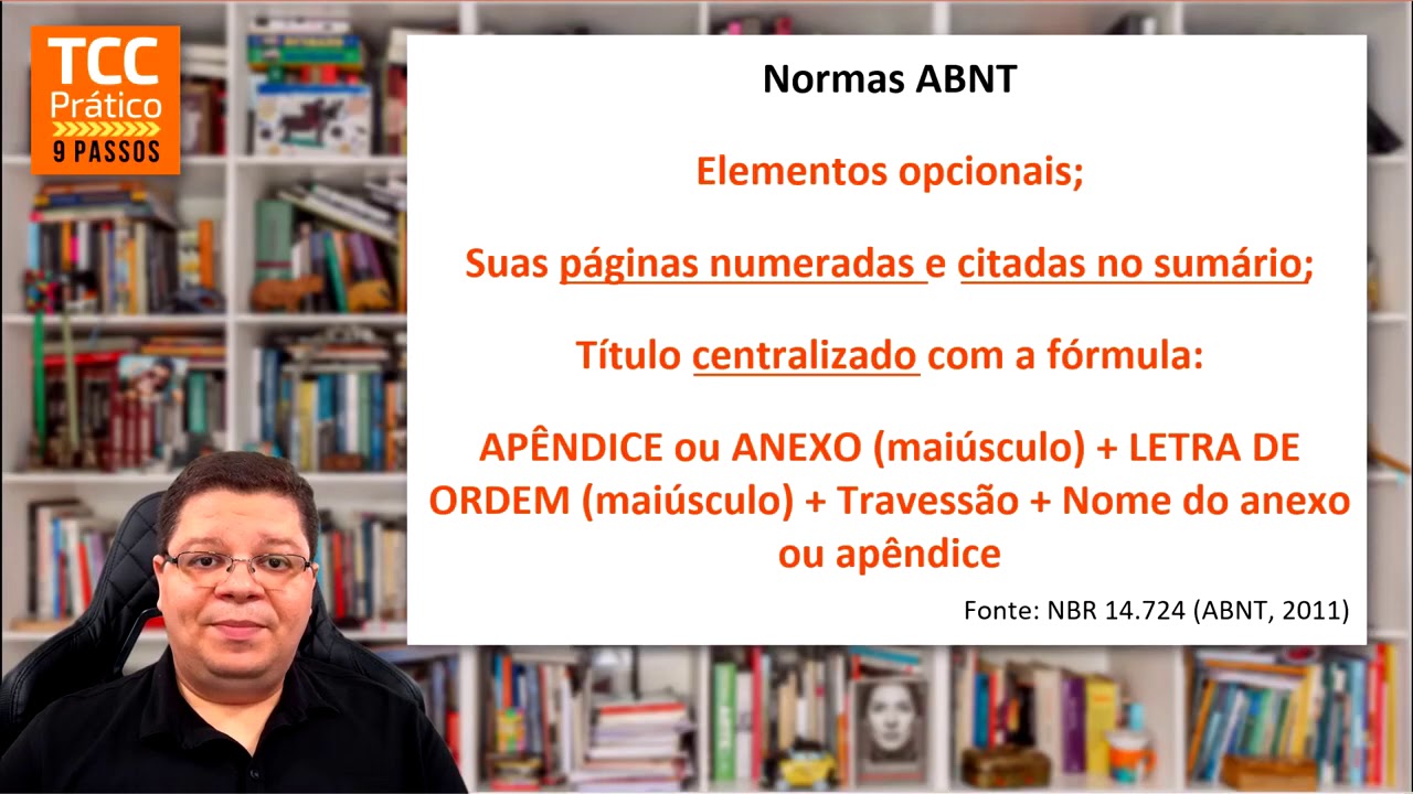 13 Como inserir anexos e apêndice no TCC Normas ABNT - YouTube