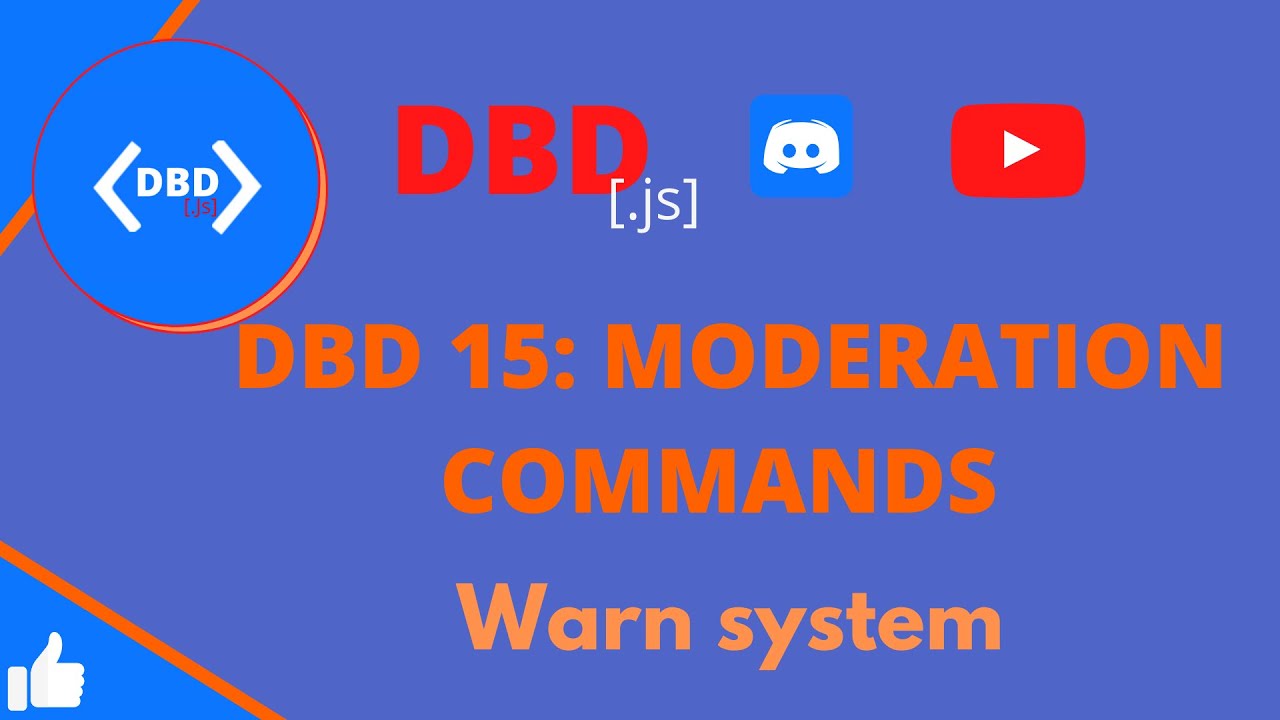 Moderation Commands - Warn System [#15] - YouTube