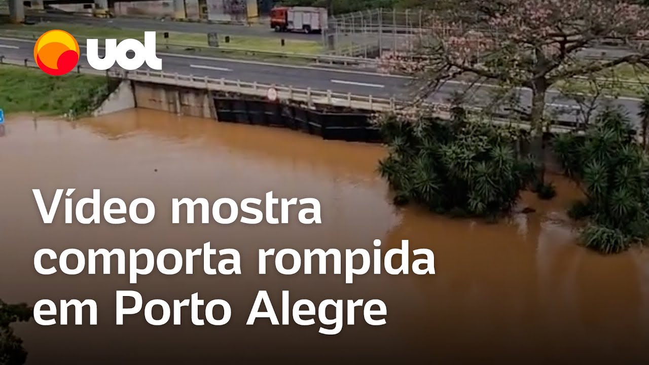 Inundação em Porto Alegre (RS): Novo vídeo mostra comporta rompida no ...