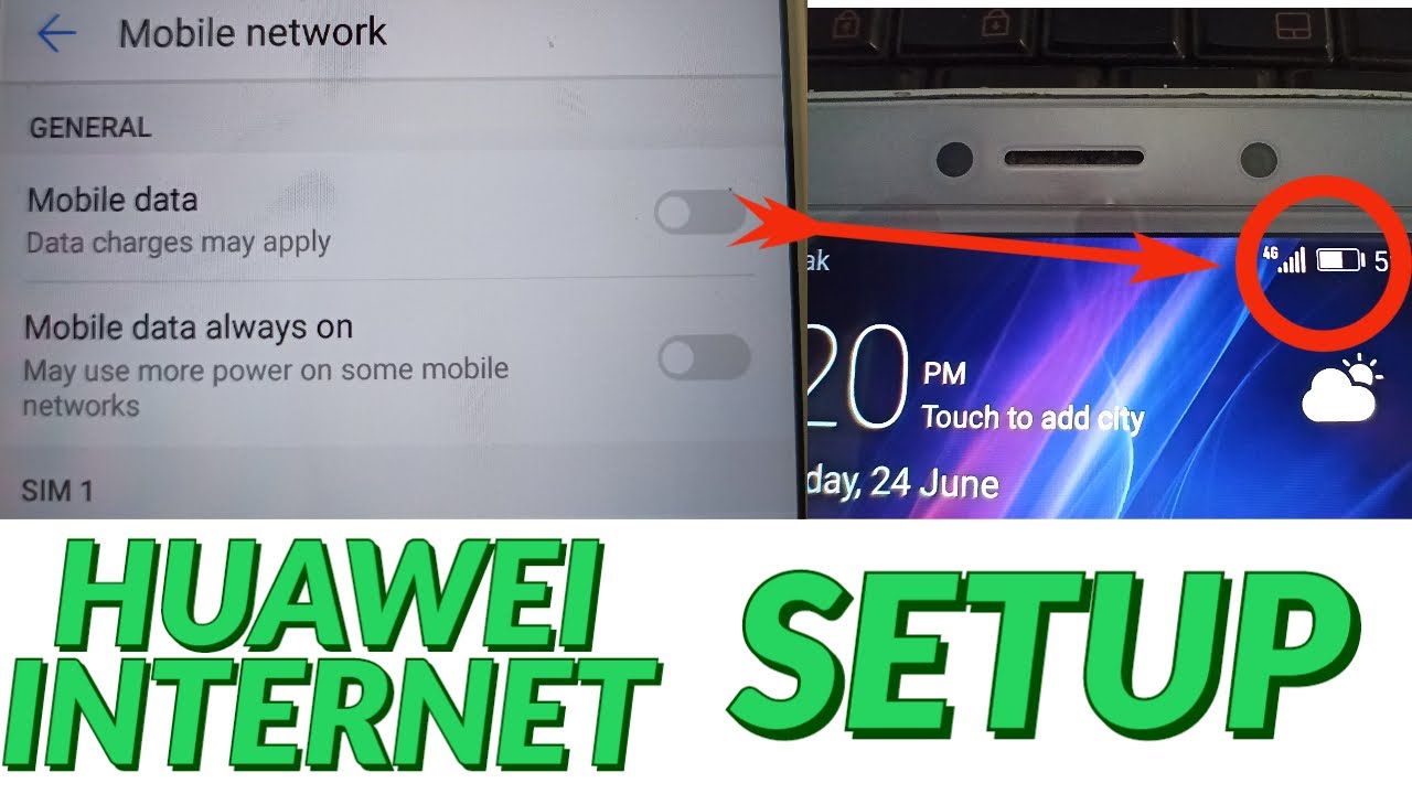 HUAWEI INTERNET SETTING ONLY SHOW BUT NOT WORK SOLUTION | HUAWEI 6X APN ...