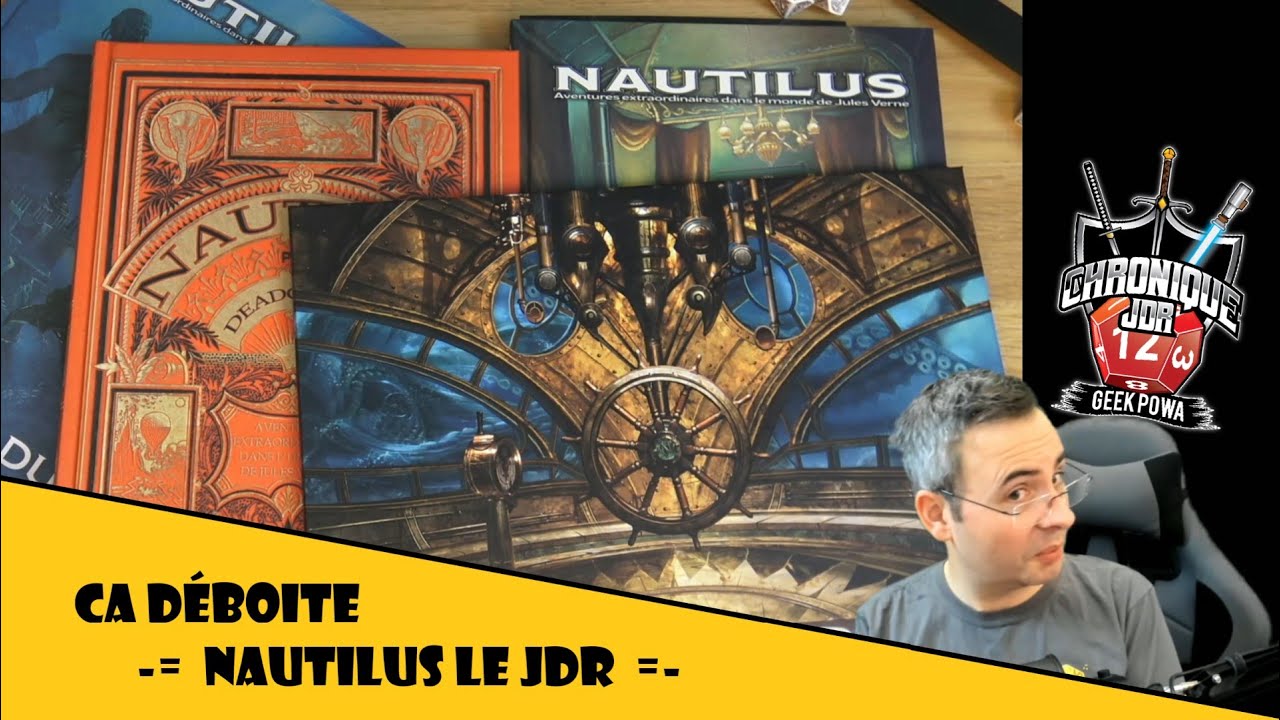 Nautilus : l'unboxing du JDR sous les mers ! #jdr - YouTube