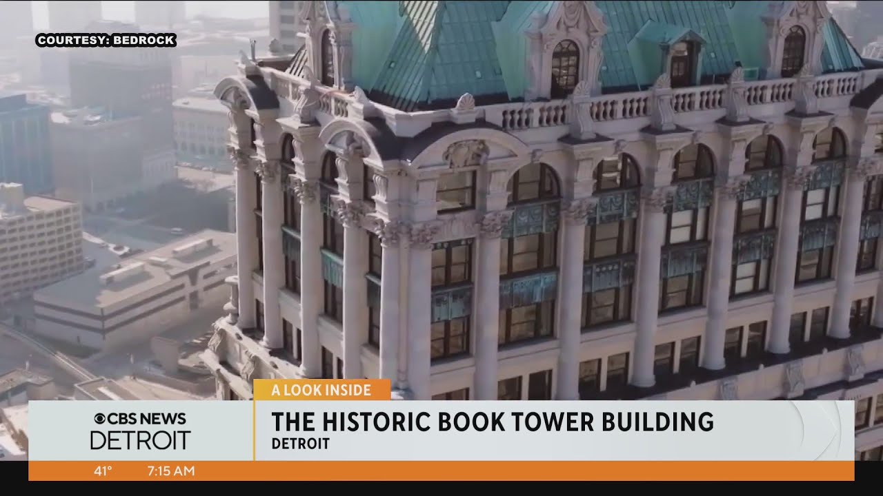 A look inside the historic Book Tower in Detroit - YouTube