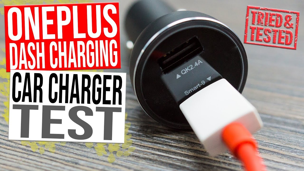 OnePlus Dash Car Charger Test - Rapid Charging for OnePlus 6, OnePlus ...