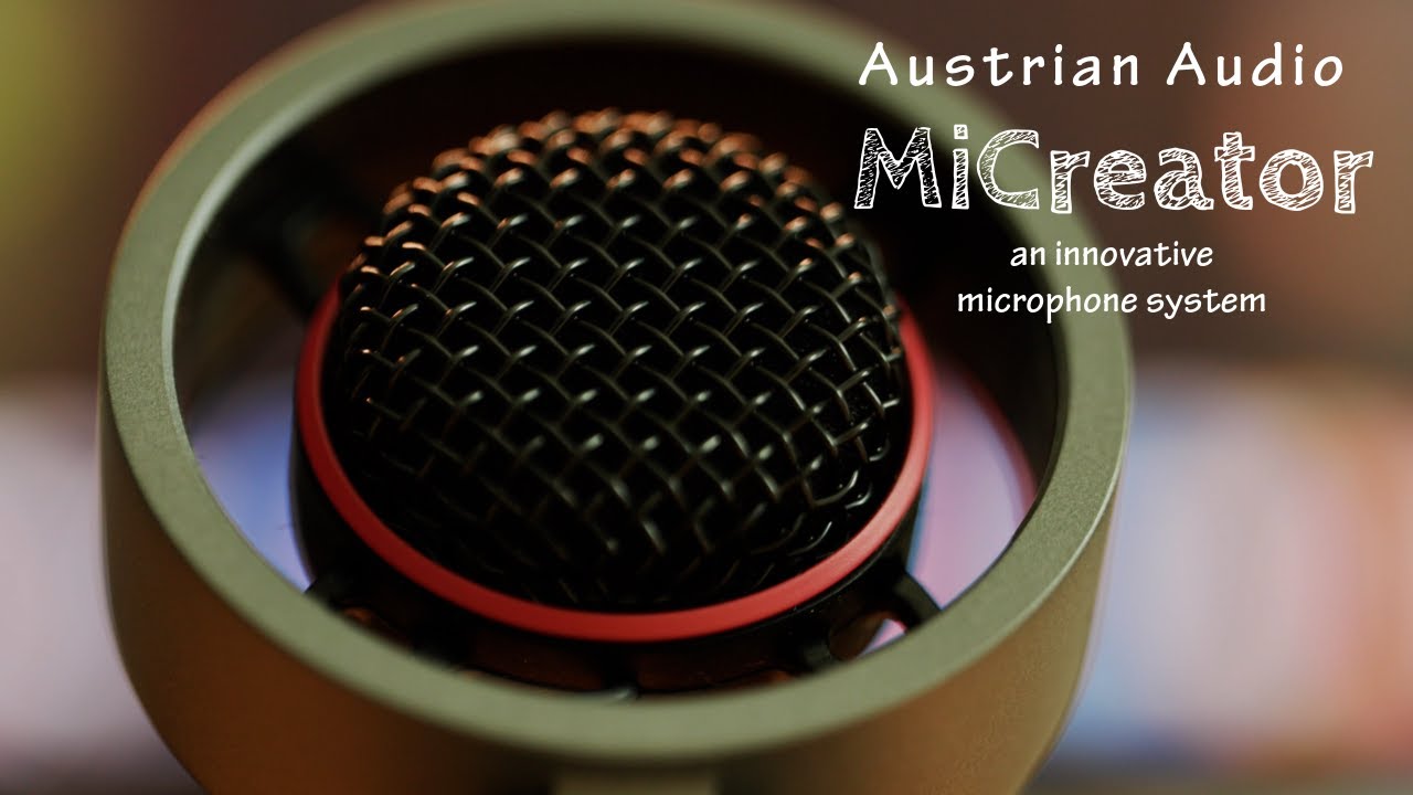 Austrian Audio MiCreator - An Innovative Microphone System - YouTube