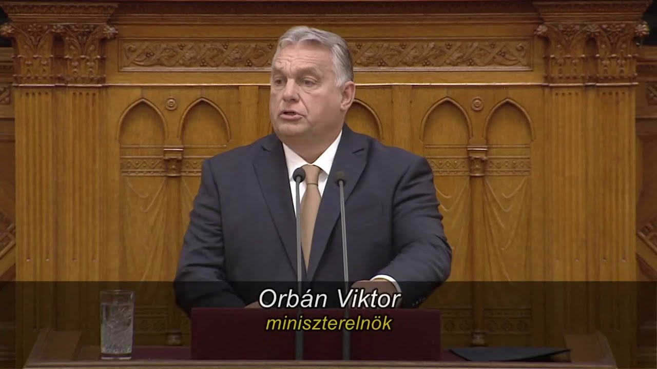 Orbán Viktor napirend előtti felszólalása - YouTube