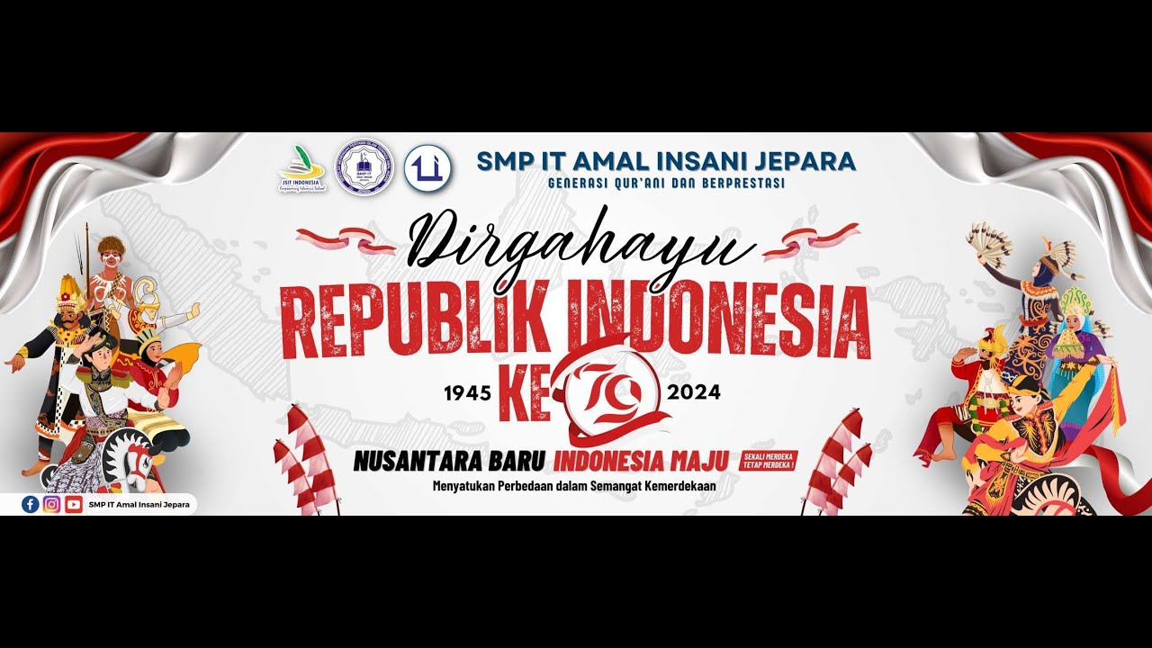 Upacara Kemerdekaan Republik Indonesia ke-79 di SMP IT AMAL INSANI ...