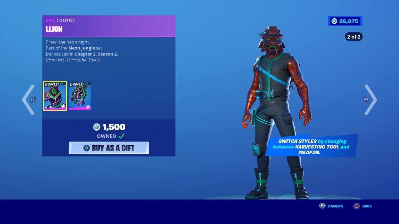 LLION SKIN *NEW* Fortnite Item Shop UPDATE Now October 3 2020 (Fortnite ...