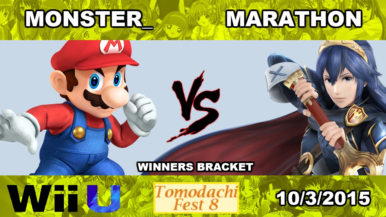 Monster_ (Mario) vs. Marathon (Lucina) - SSB4 Singles - Tomodachifest ...