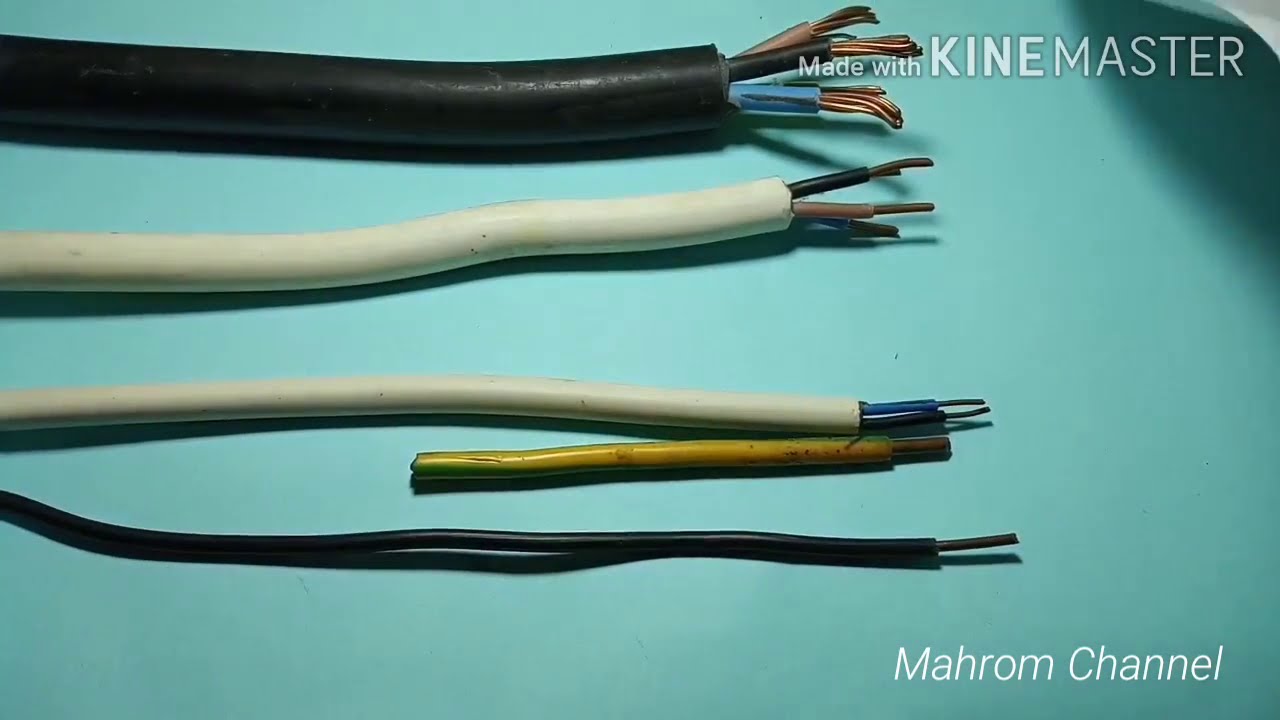 Kemampuan hantar arus kabel NYA vs kabel NYM vs kabel NYY dan cara penggunaannya. - YouTube