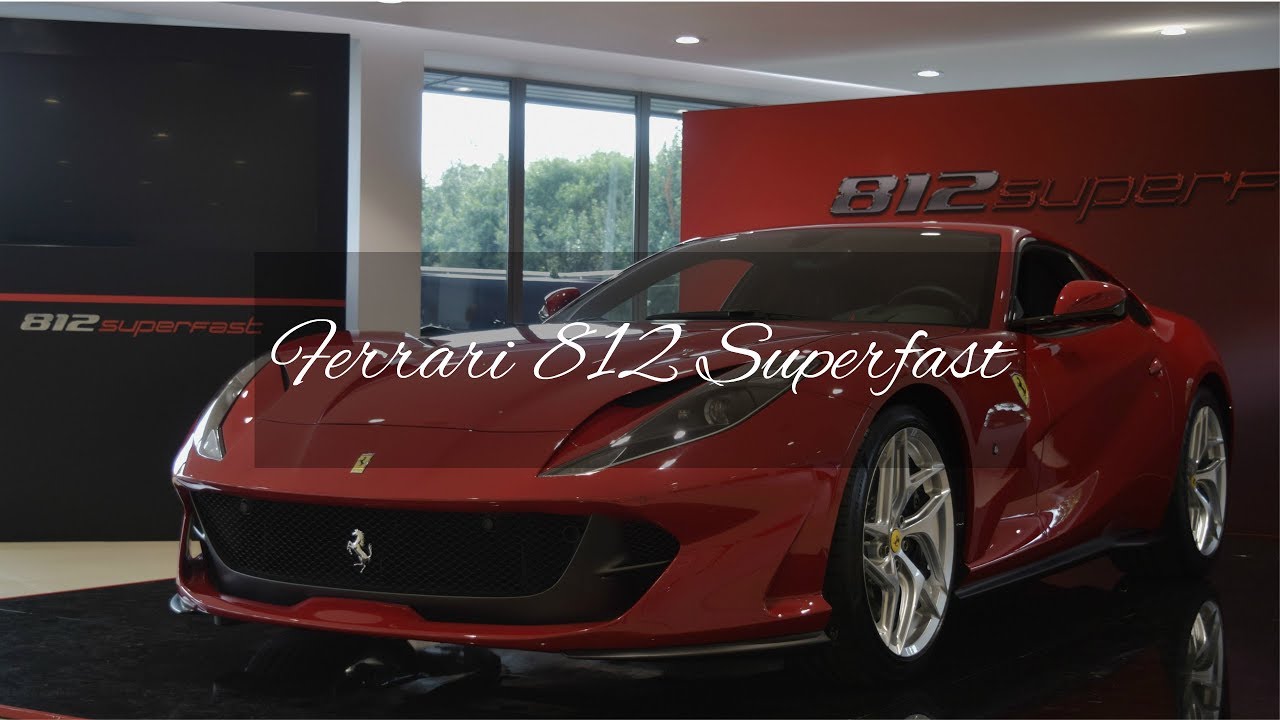 Checking out the Ferrari 812 Superfast - YouTube