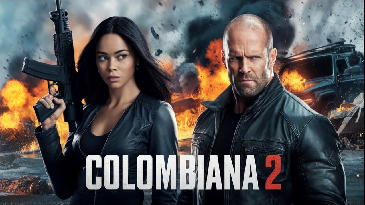 Colombiana 2 (2025) Movie Zoe Saldana, Jason Statham, Cliff Curtis ...
