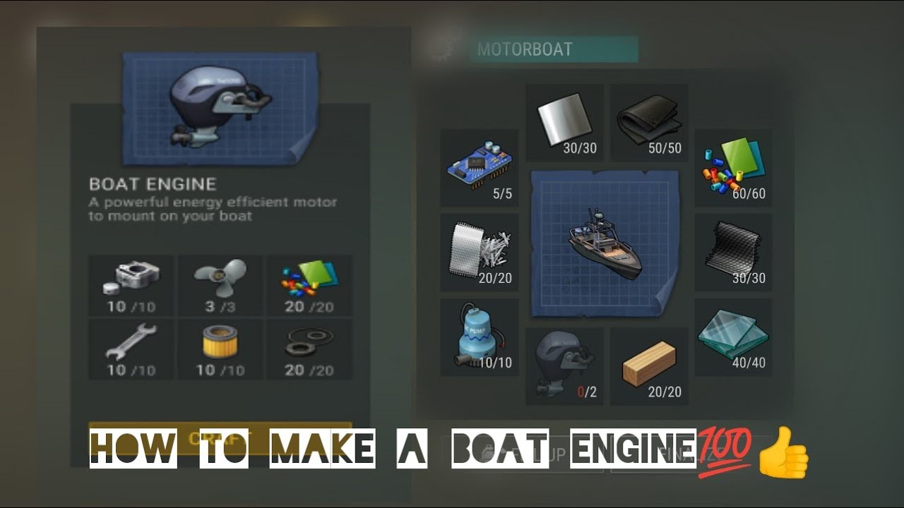 LDOE-How to make a boat engine💯👍 - YouTube