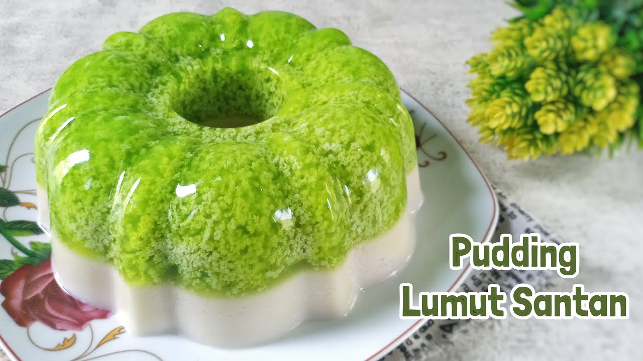 IDE MENU TAKJIL SIMPLE | RESEP PUDDING LUMUT SANTAN - YouTube