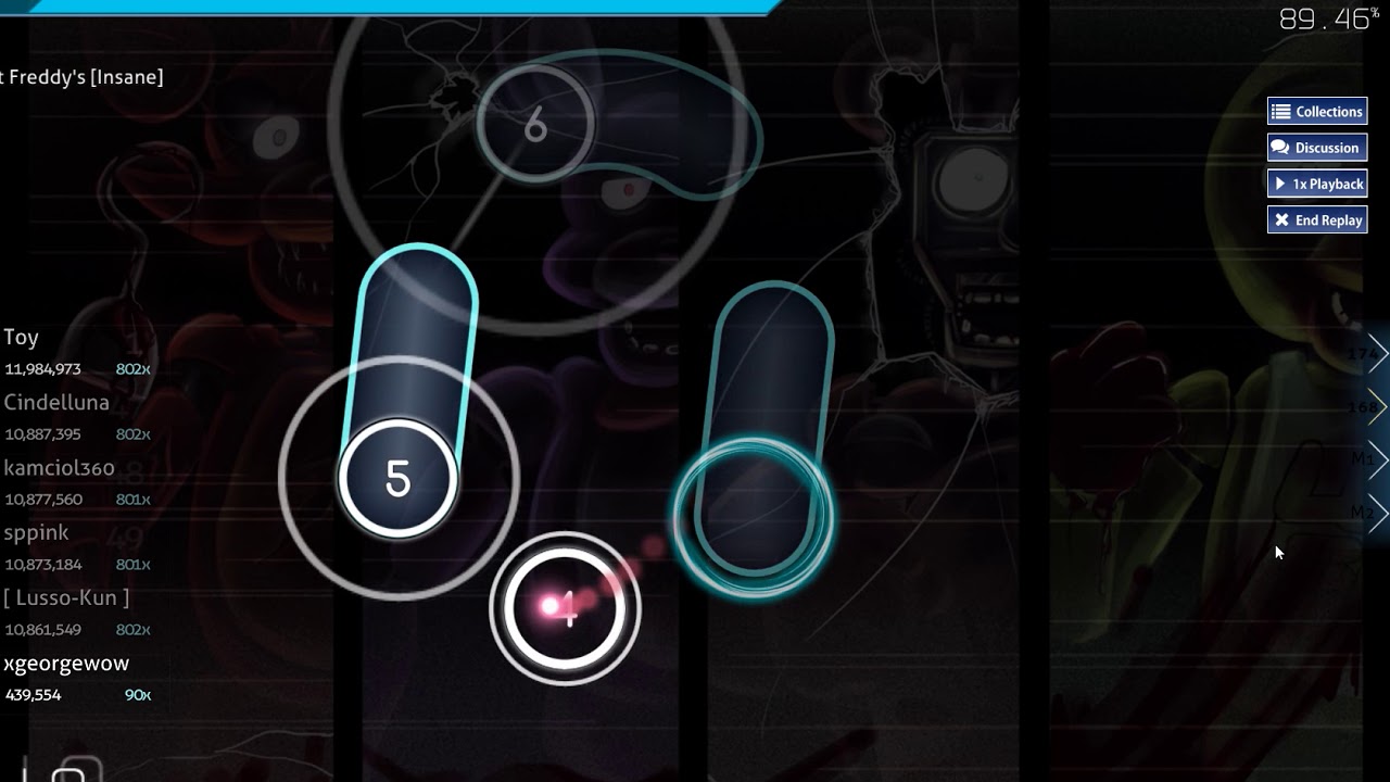 FNAF osu! [Insane] - YouTube