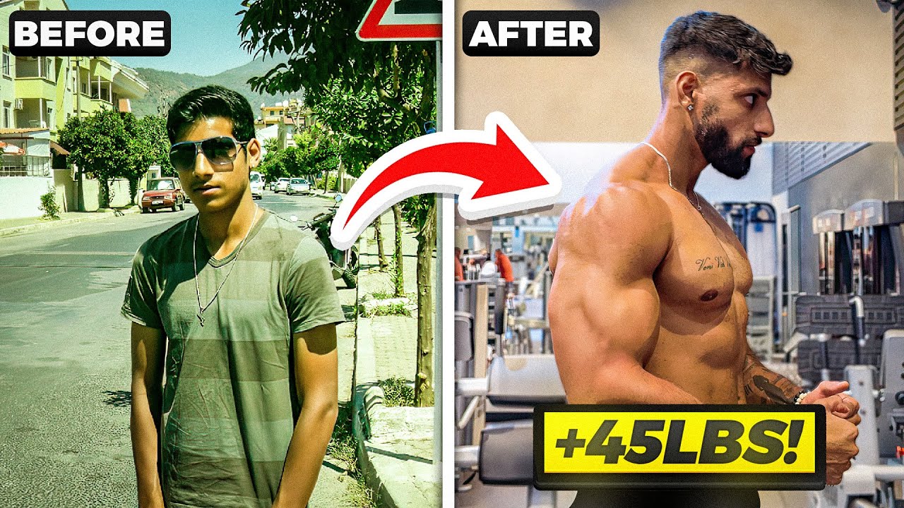 How I Gained 45LBS of Muscle In The First 2 Years of Training! - YouTube