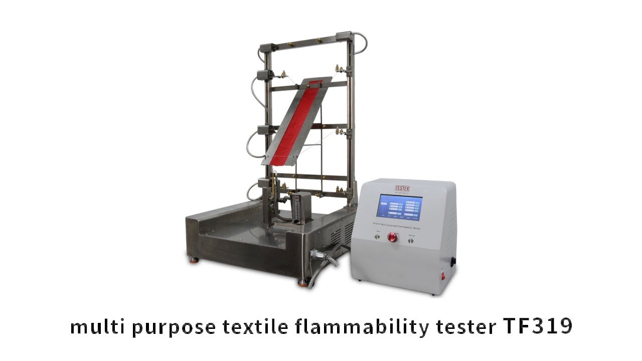 Multi-purpose Flammability Tester TF319 - YouTube