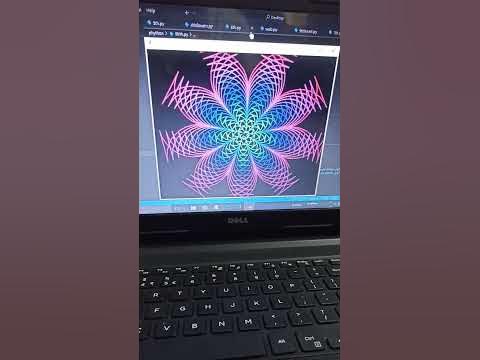 sunflower 🌻 in python #shorts #ytshorts #programming - YouTube