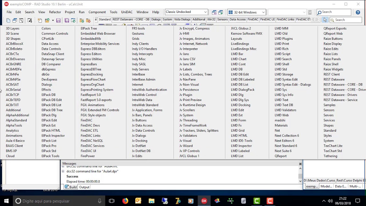 Curso Delphi Basico - Aula 4 - Criação Básica de Componente - YouTube
