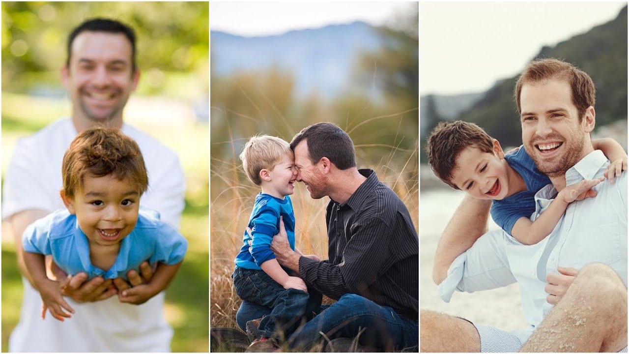 Cute Father and Son Photoshoot Ideas || Dad and Son Photography ...