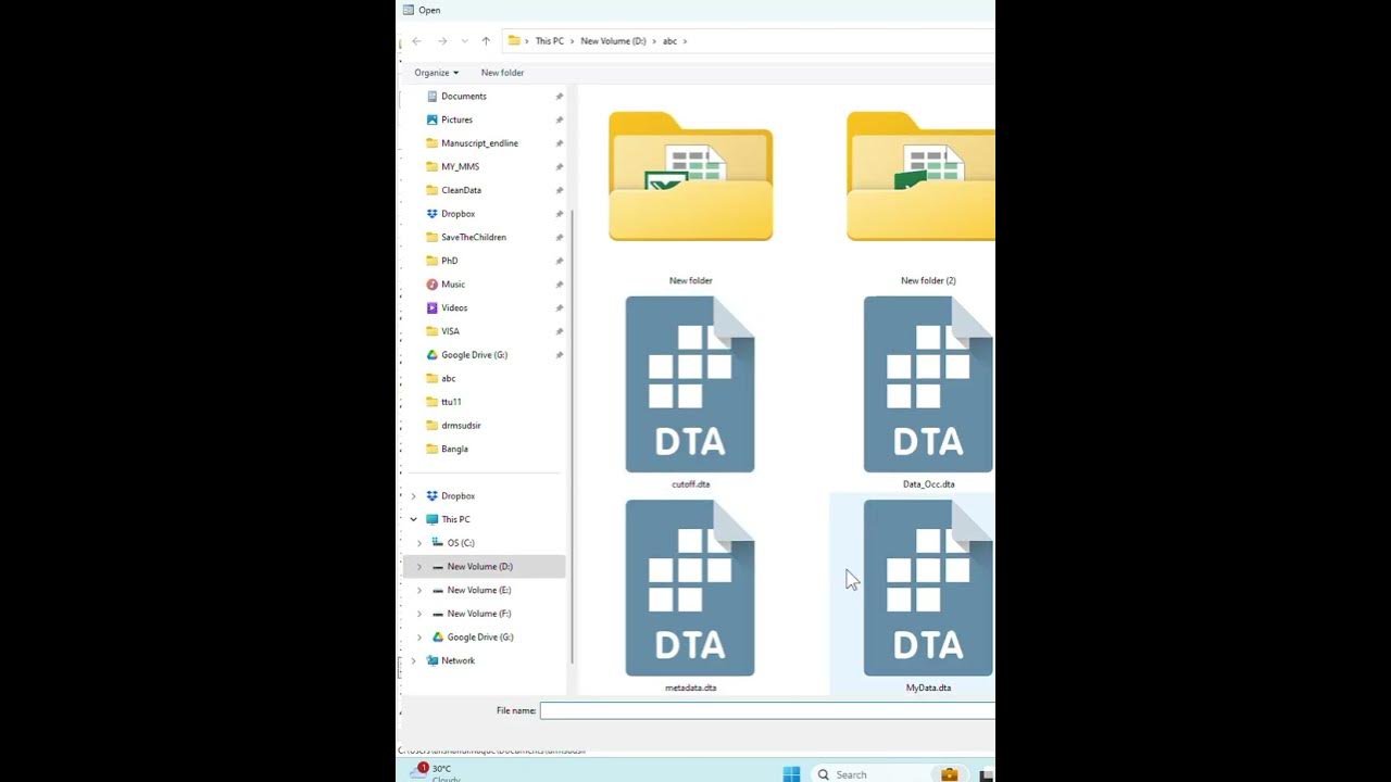How to merge two datasets in Stata - YouTube