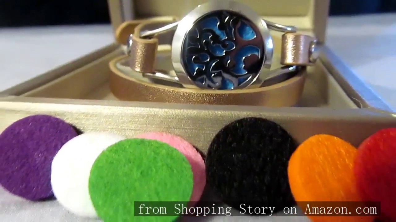 Product Review - Essential Oil Diffuser Bracelet - YouTube