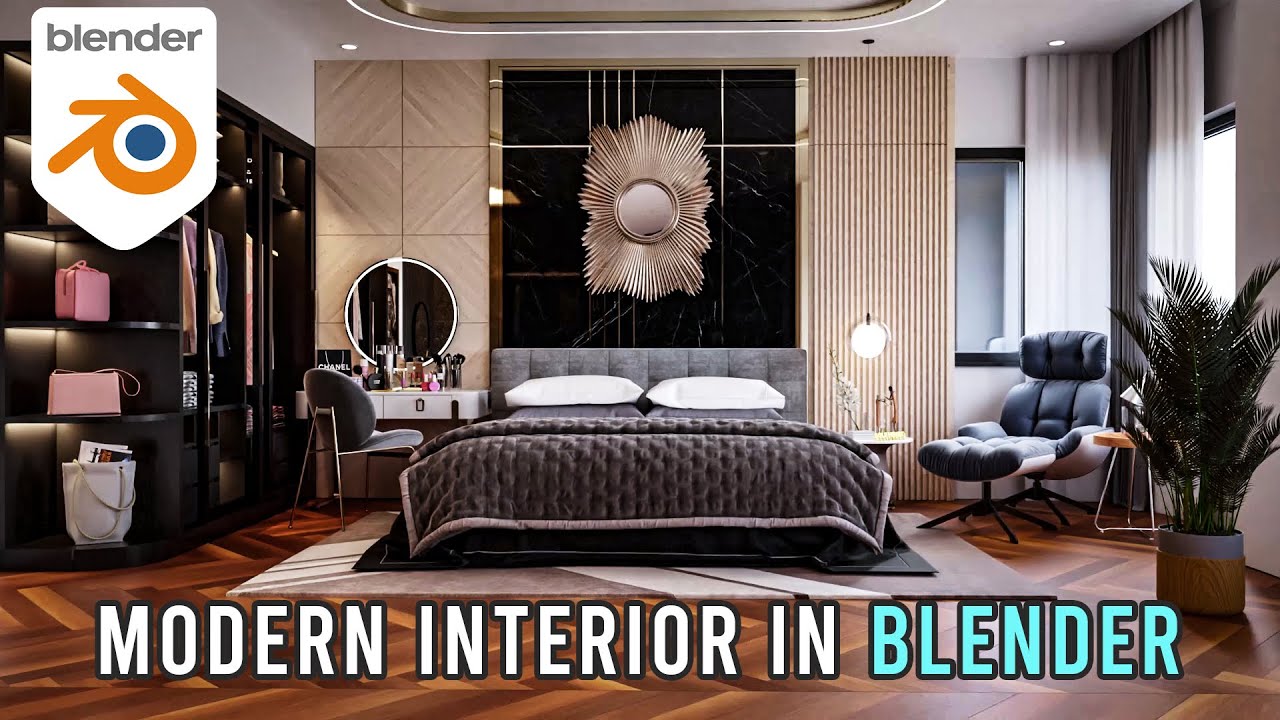 Realistic ArchViz Interior Scene - YouTube