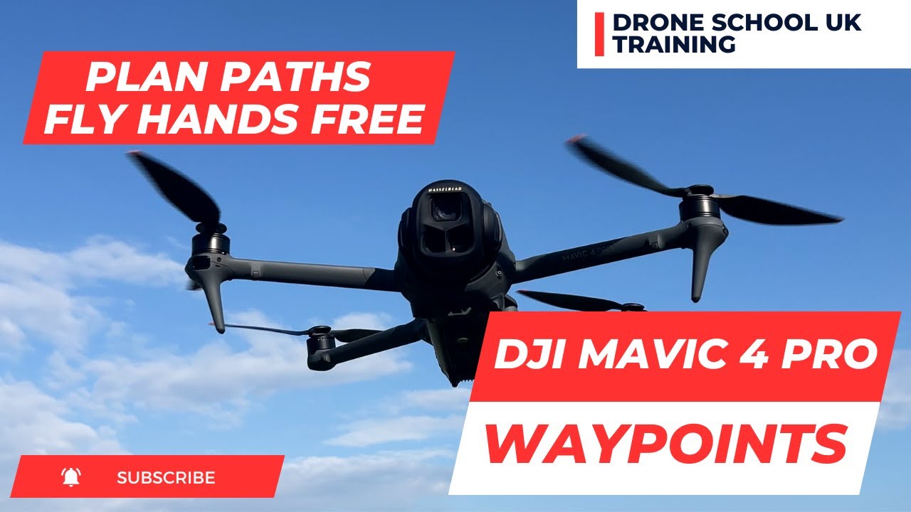 Plan Perfect Flight Paths With Waypoints on the DJI Mavic 4 Pro | Fly ...