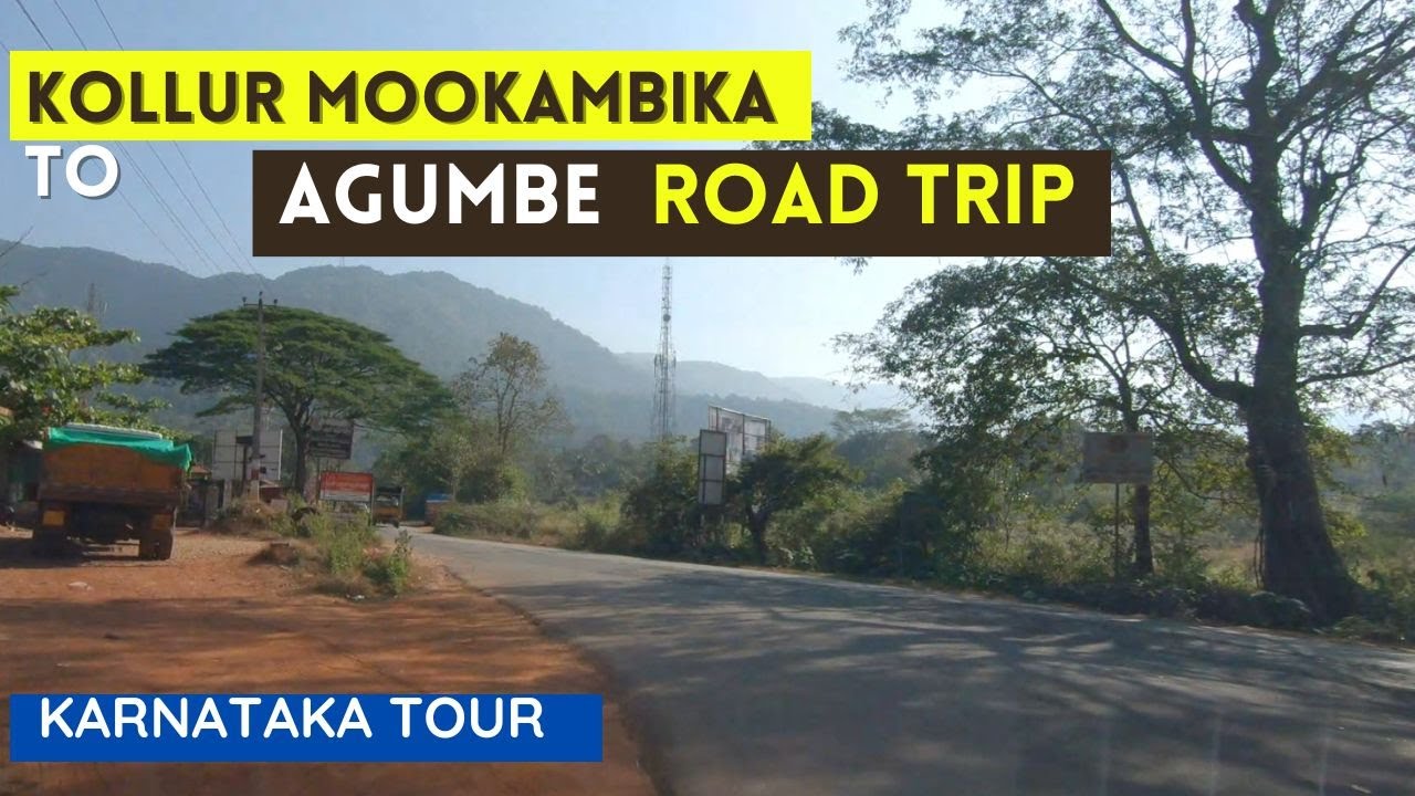 Kollur mookambika to Agumbe Road trip | Agumbe Ghat Road | Karnataka ...